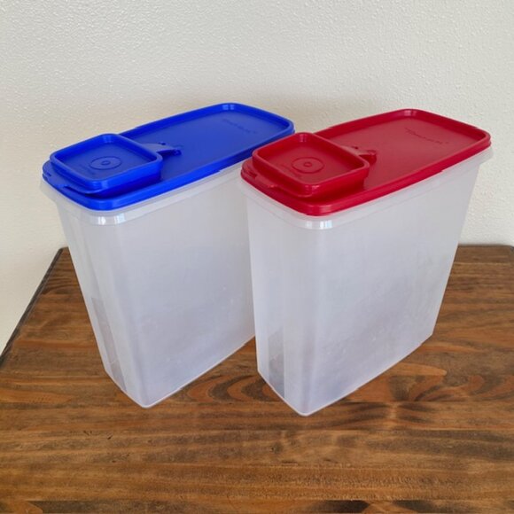 Tupperware | Kitchen | 2 Tupperware Super Cereal Storer Containers 2 ...